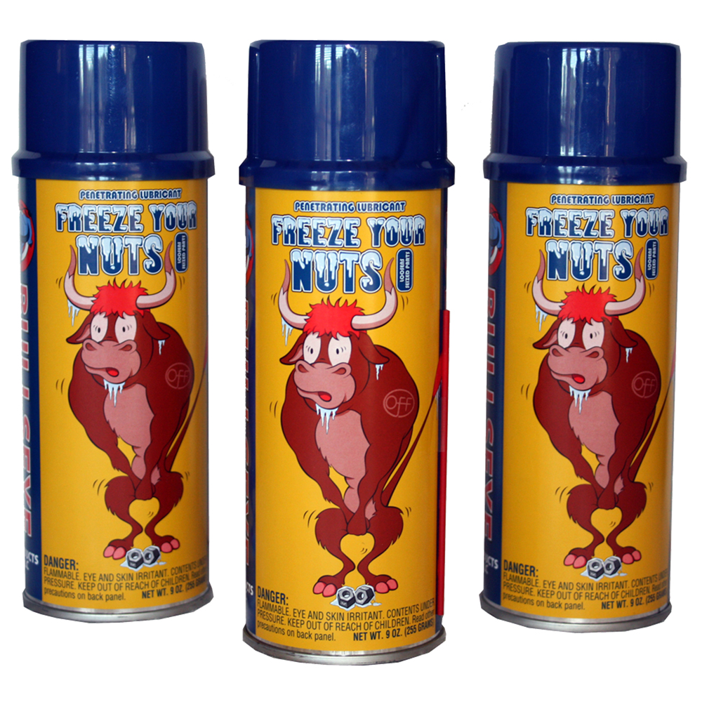 Freeze Your Nuts Off Penetrating Lubricant - for rusted and seized parts